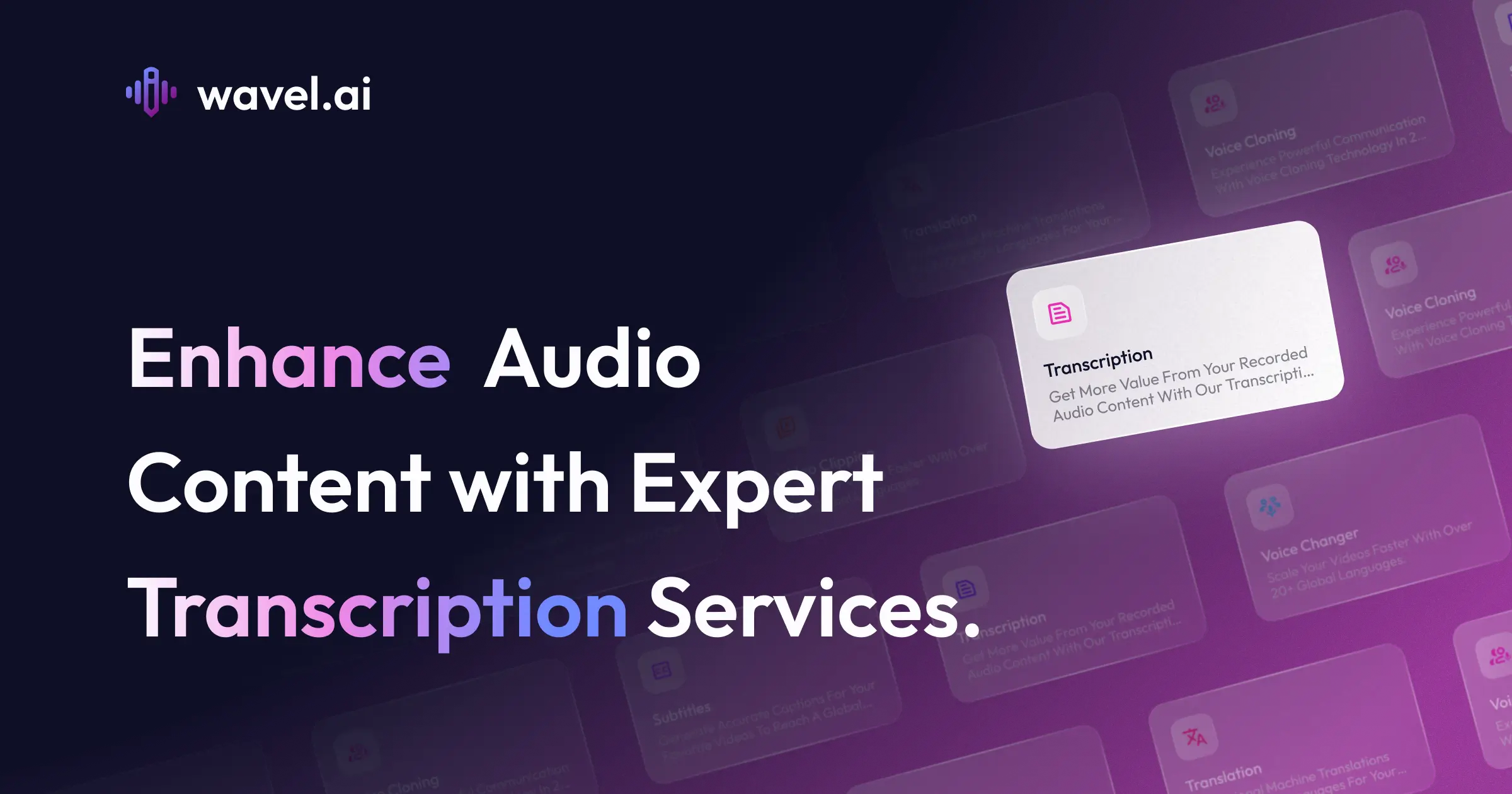 Use AI Video Transcription Online | Convert Video to text