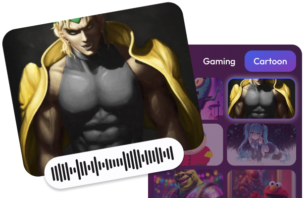 Dio Brando AI Voice Generator | Dio Brando AI Voice by Wavel AI